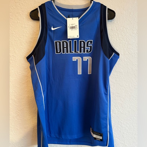 Nike | Shirts & Tops | Youth Xl Nike Mavericks Luka Doncic Icon Jersey ...